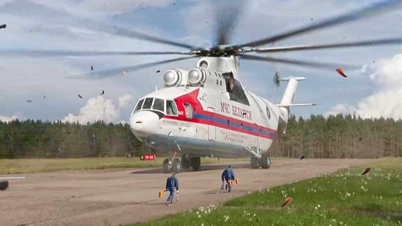 Starting Russian Largest Helicopter Ever Produced