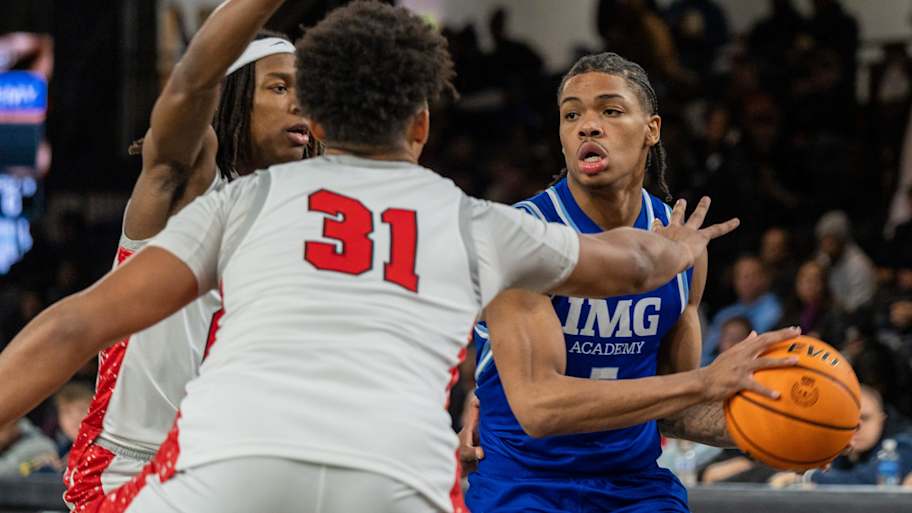 St. Mary’s Trey McKenney Hosts IMG’s Darius Acuff Jr.