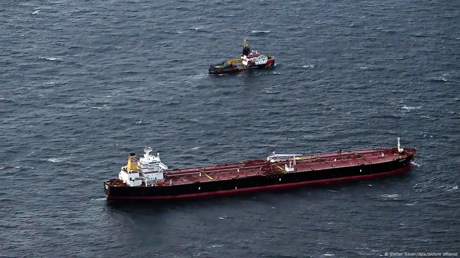 Germany says Russia 'shadow fleet' ship adrift in Baltic Sea