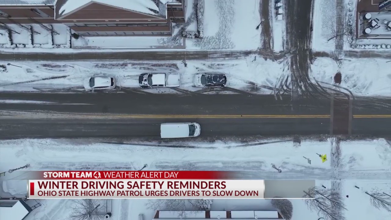 Winter driving safety reminders