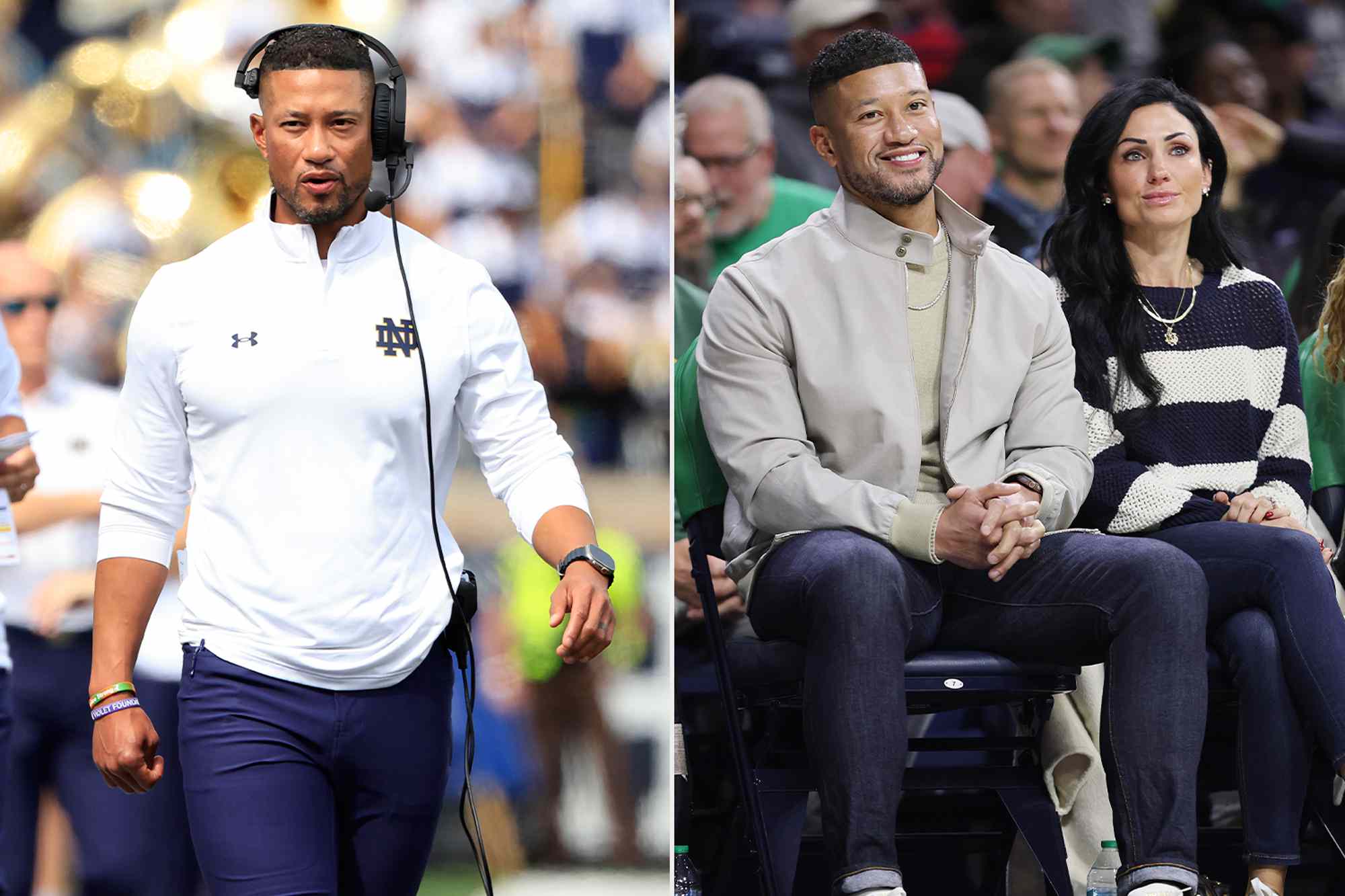 Who Is Notre Dame Football Coach Marcus Freeman's Wife? All About ...