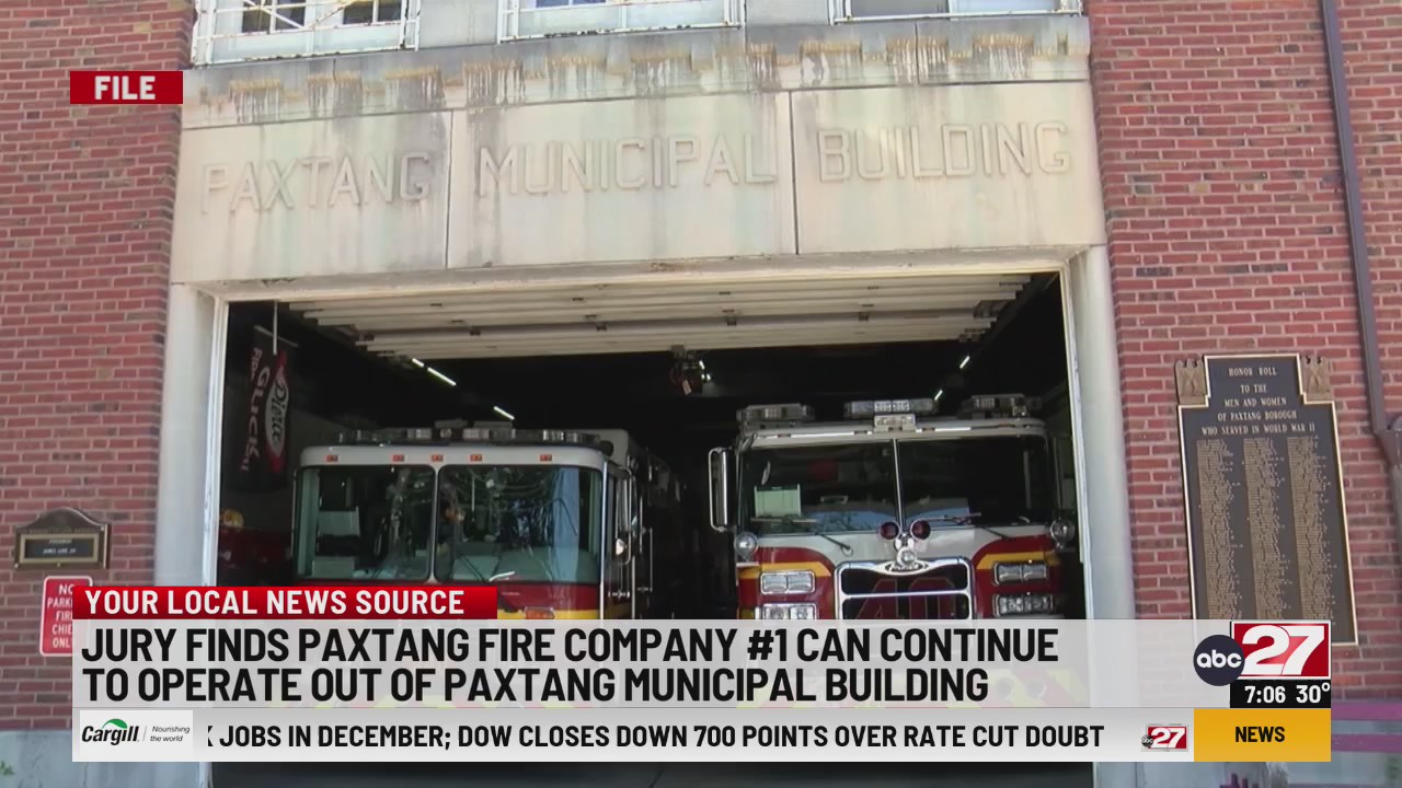 Paxtang fire company wins legal battle to stay in firehouse
