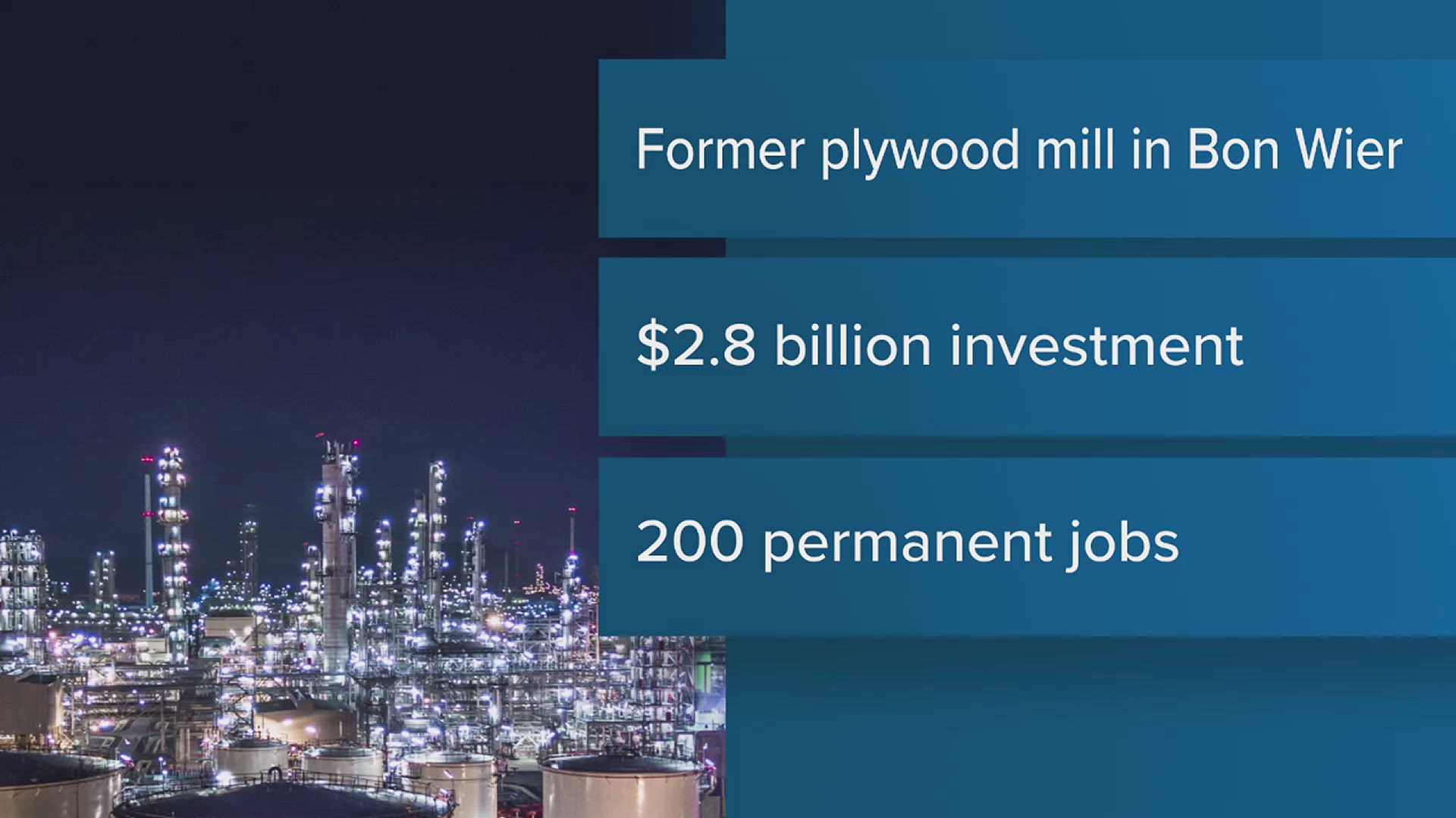 BioEnergy signs deal to buy property of former plywood mill in Bon Wier