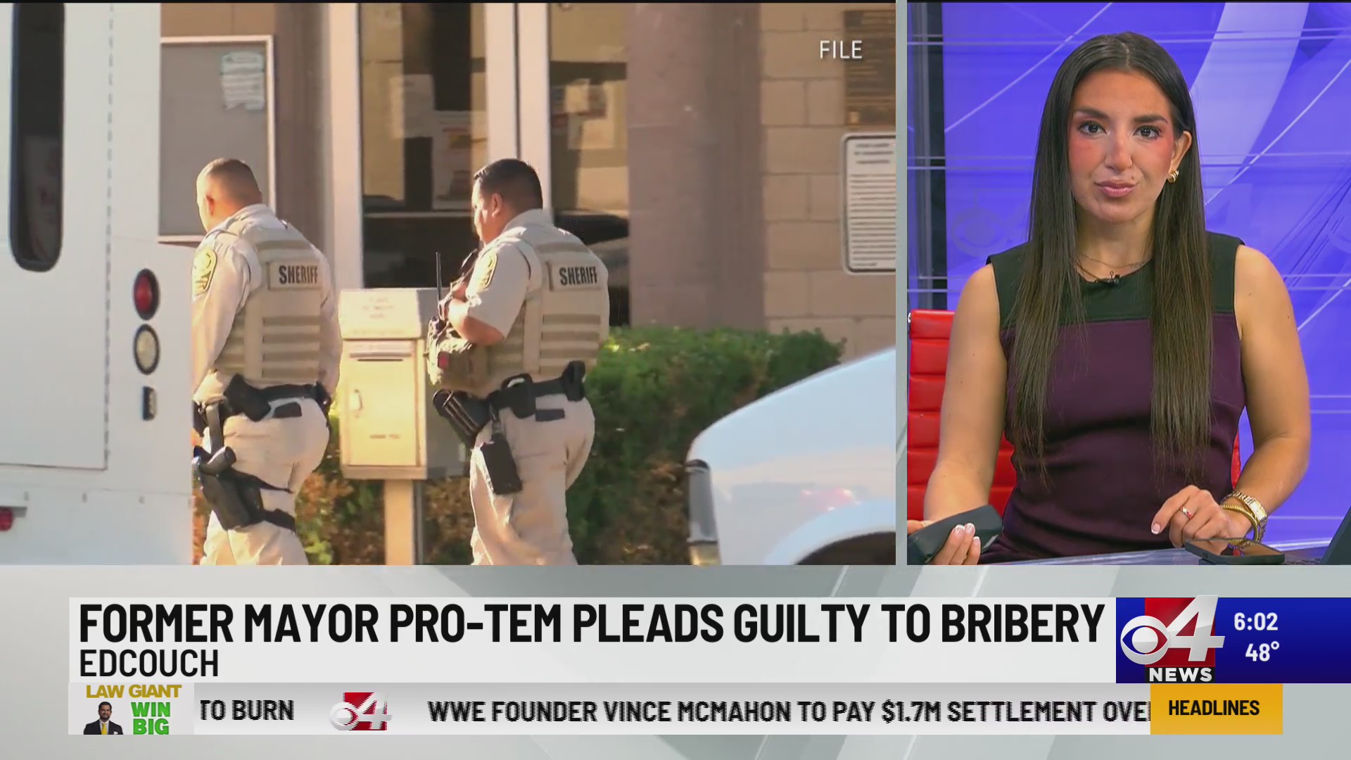Former Mayor Pro-Tem pleads guilty to bribery