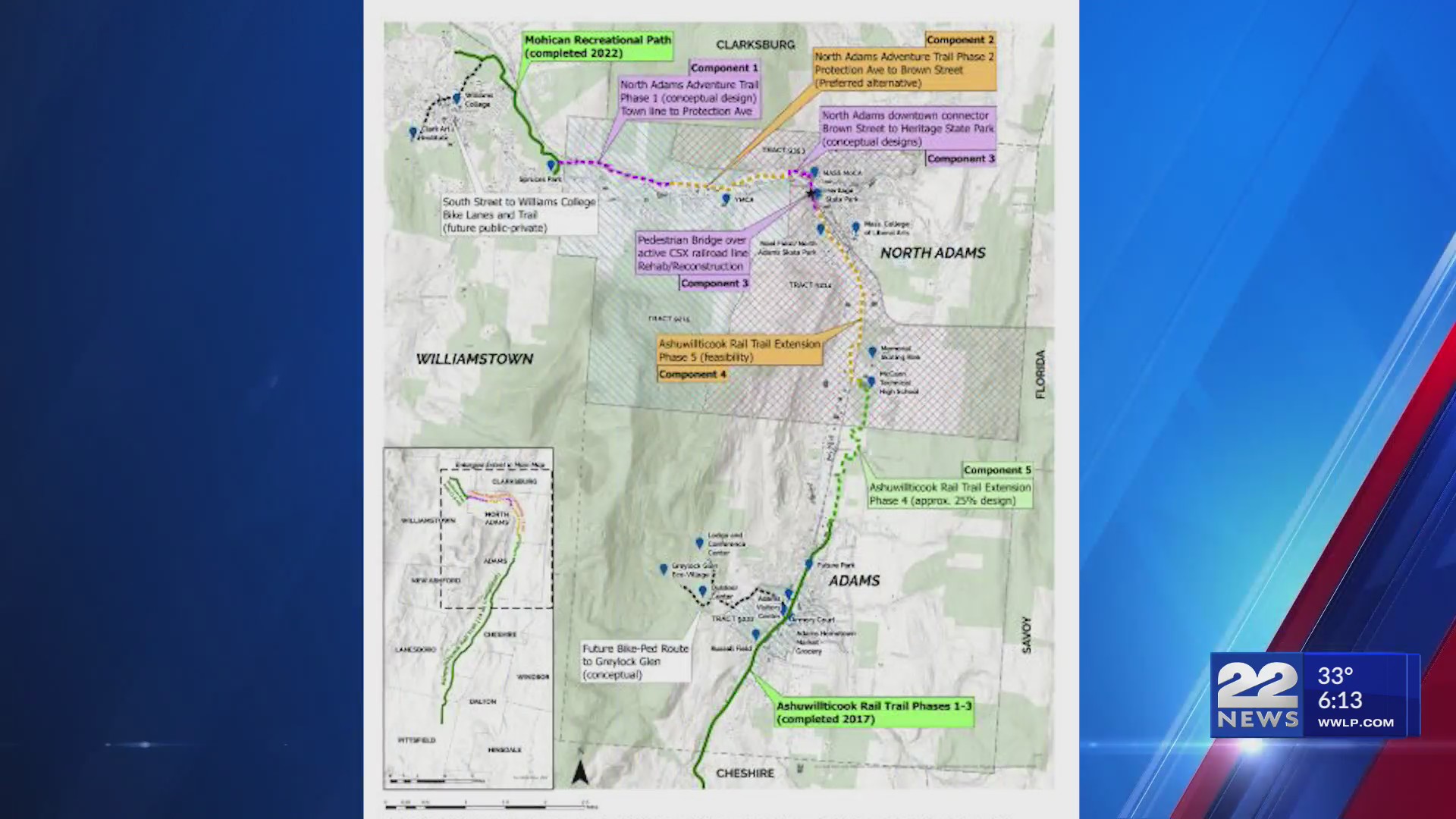 Berkshire bike trail project awarded $17.3M infrastructure grant