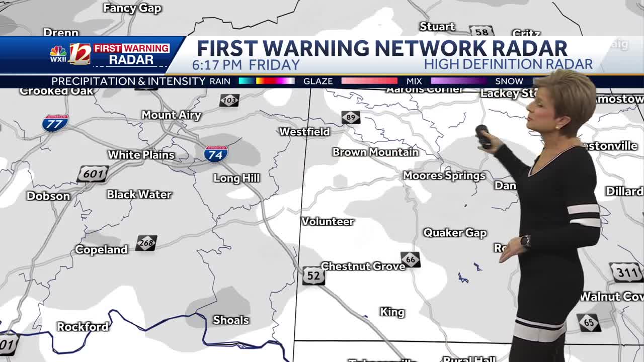 Chief Meteorologist Lanie Pope shares the latest on the snow showers in ...