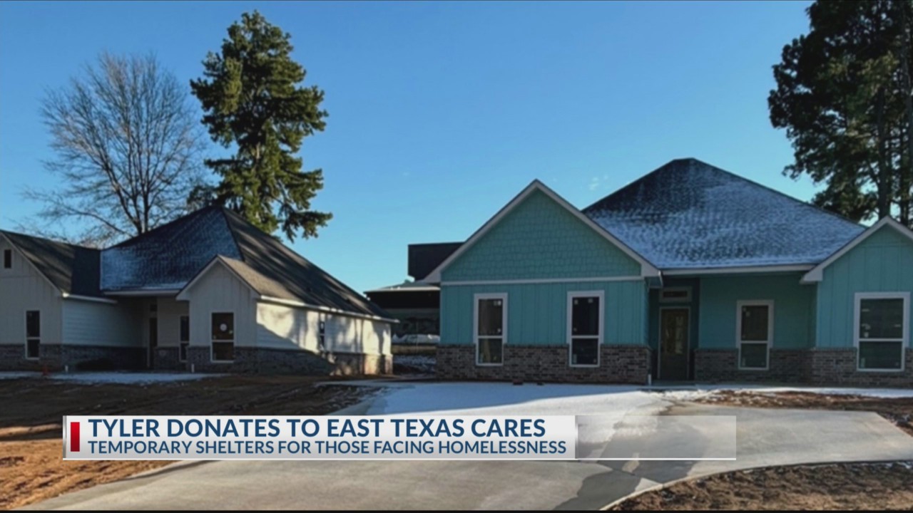 Tyler donates homes to East Texas nonprofit to address homelessness