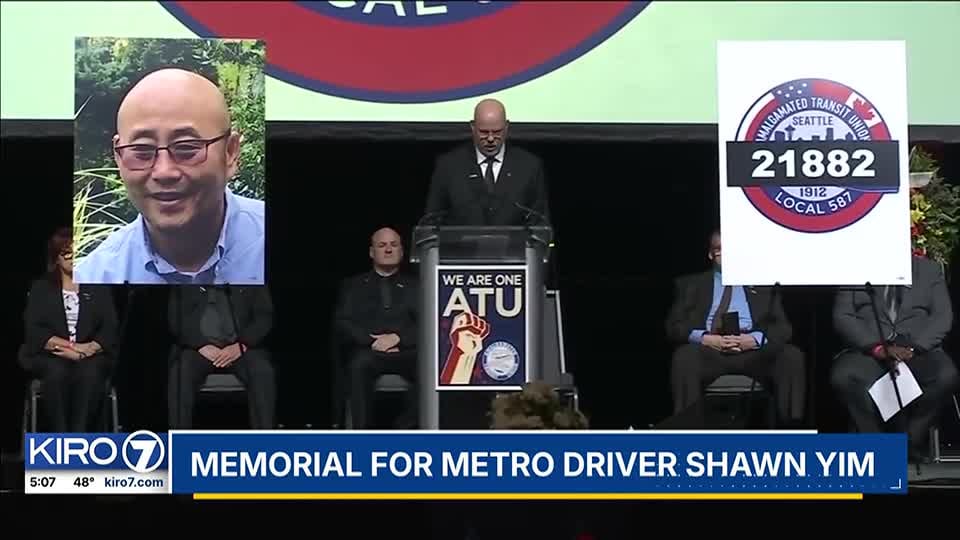VIDEO: Memorial for Metro driver Shawn Yim