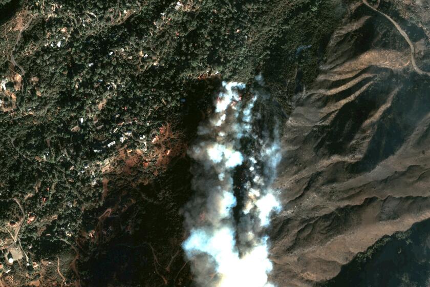 Before-and-after satellite images show destruction in Malibu and Altadena