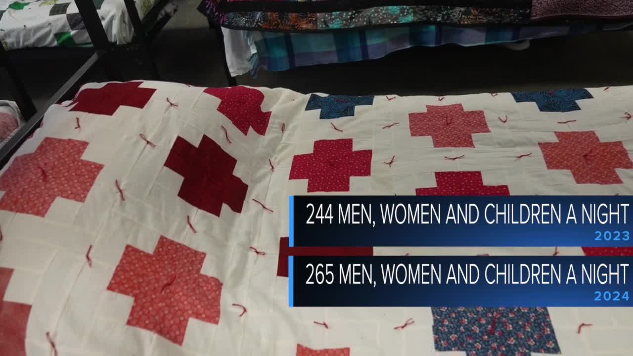 "We're definitely at record capacity":City Rescue Mission sees high volumes amidst Lansing's ...