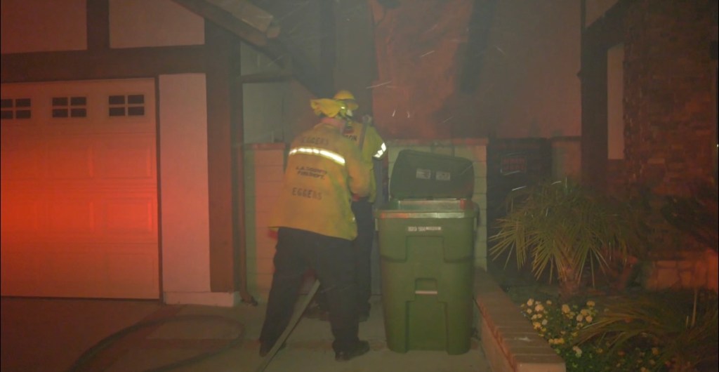 Hurst Fire 70% Contained