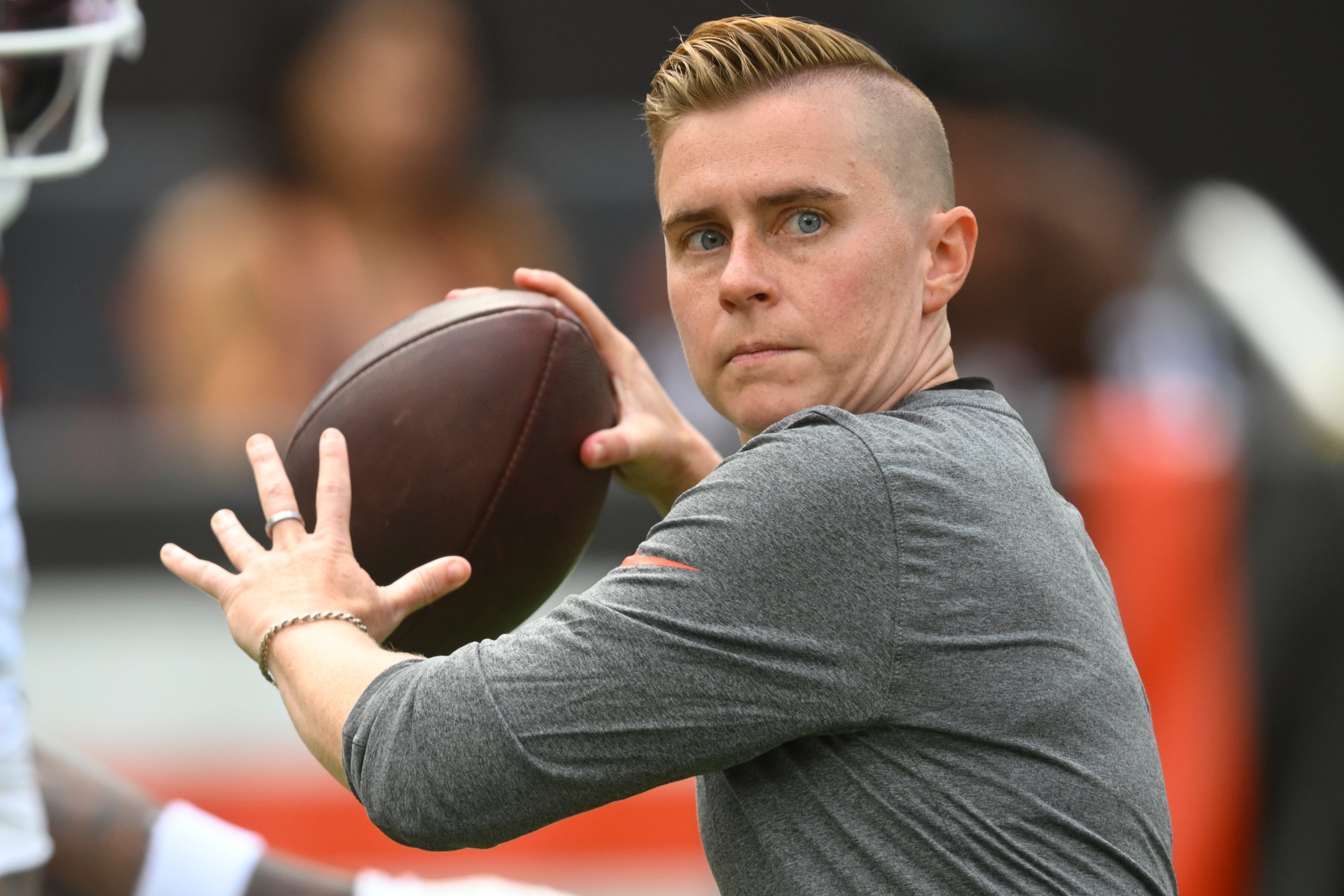 Browns assistant wide receivers coach Callie Brownson joins USA Football