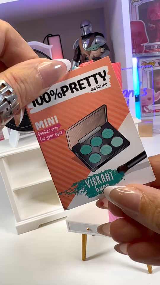 Miniverse Makeup Eyeshadow #asmr #miniverse #makeup
