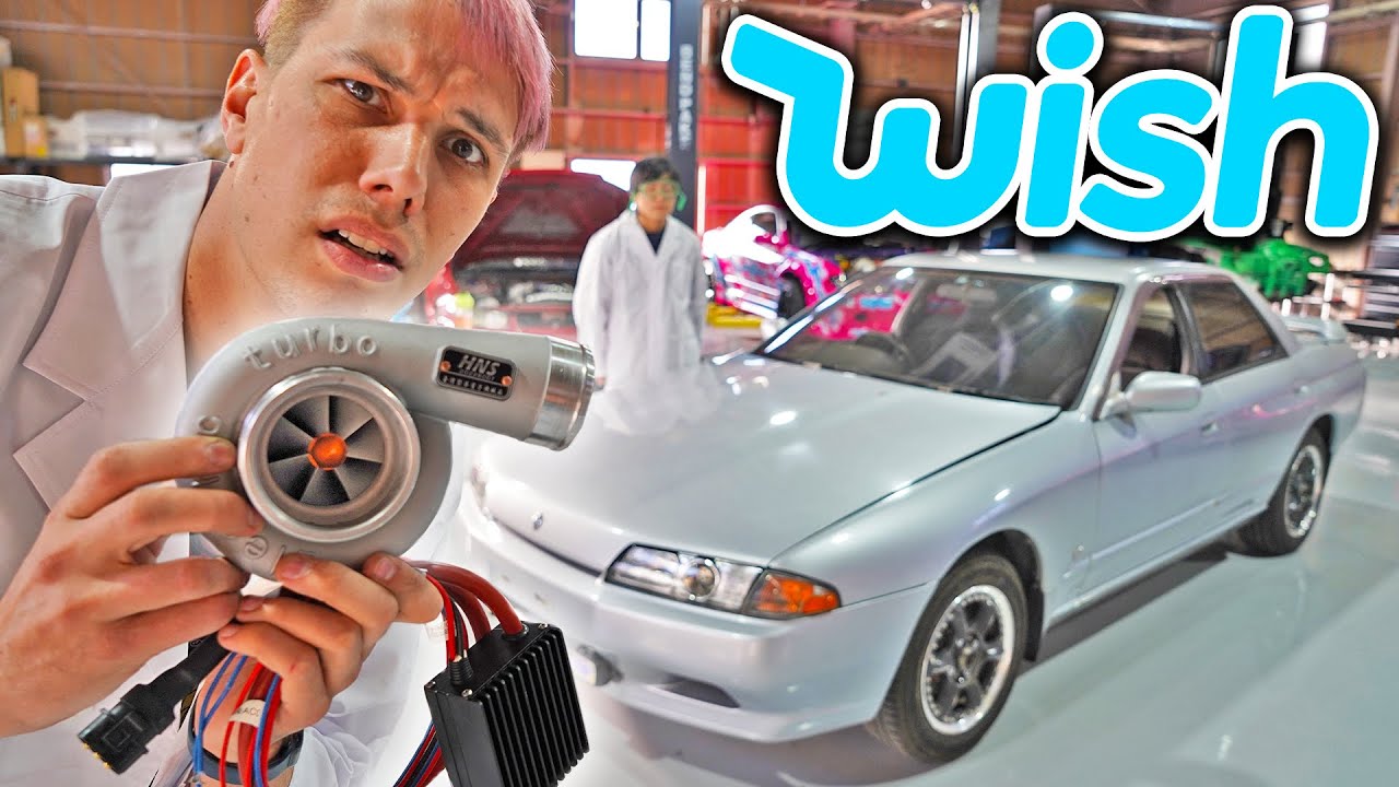We Put a Wish ELECTRIC TURBO on our Nissan Skyline