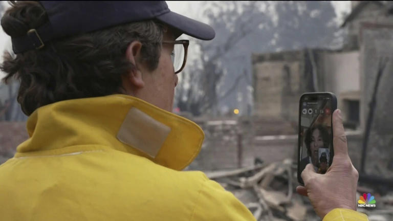 NBC's Jacob Soboroff finds the burnt-out home where he grew up, as ...