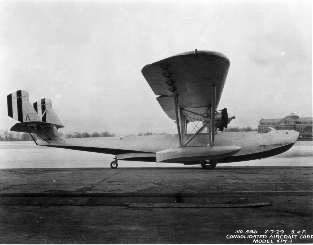 Today in aviation history: First flight of the Consolidated XPY-1