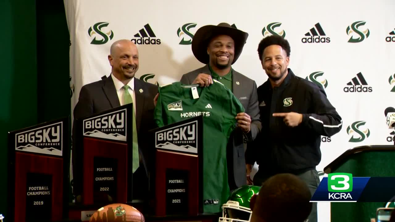 Sac State officially introduces Brennan Marion as head football coach