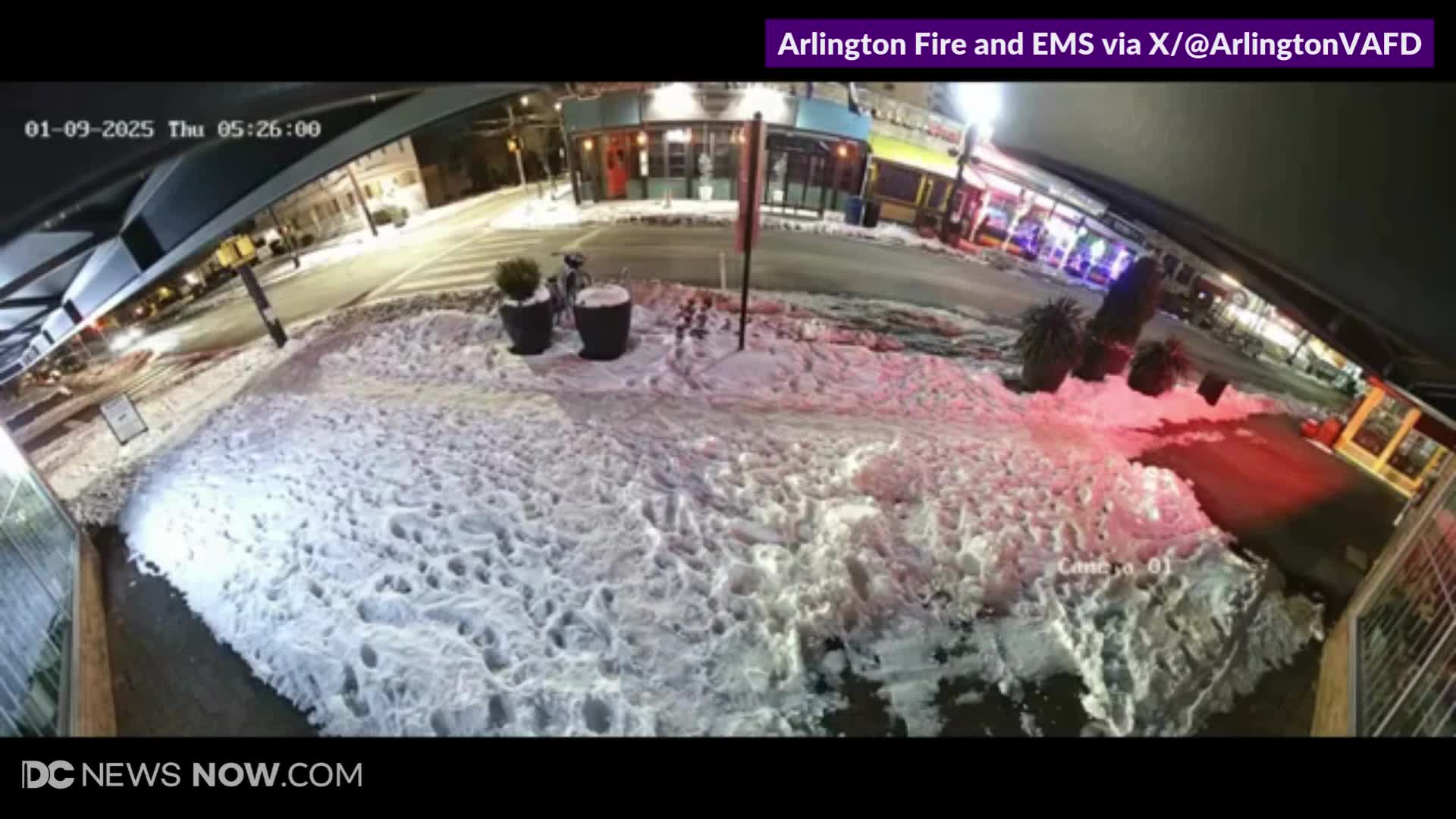 Arlington arson suspect