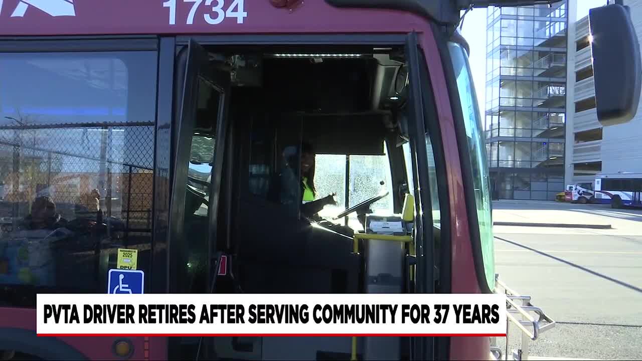 PVTA driver retires after 37 years of serving community
