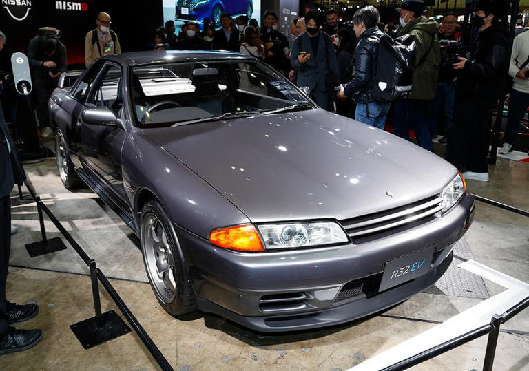 R32GT-Rの走りをEVで再現したらどうなるか？ 日産がオートサロン2025に出展したR32EVにその答えがある