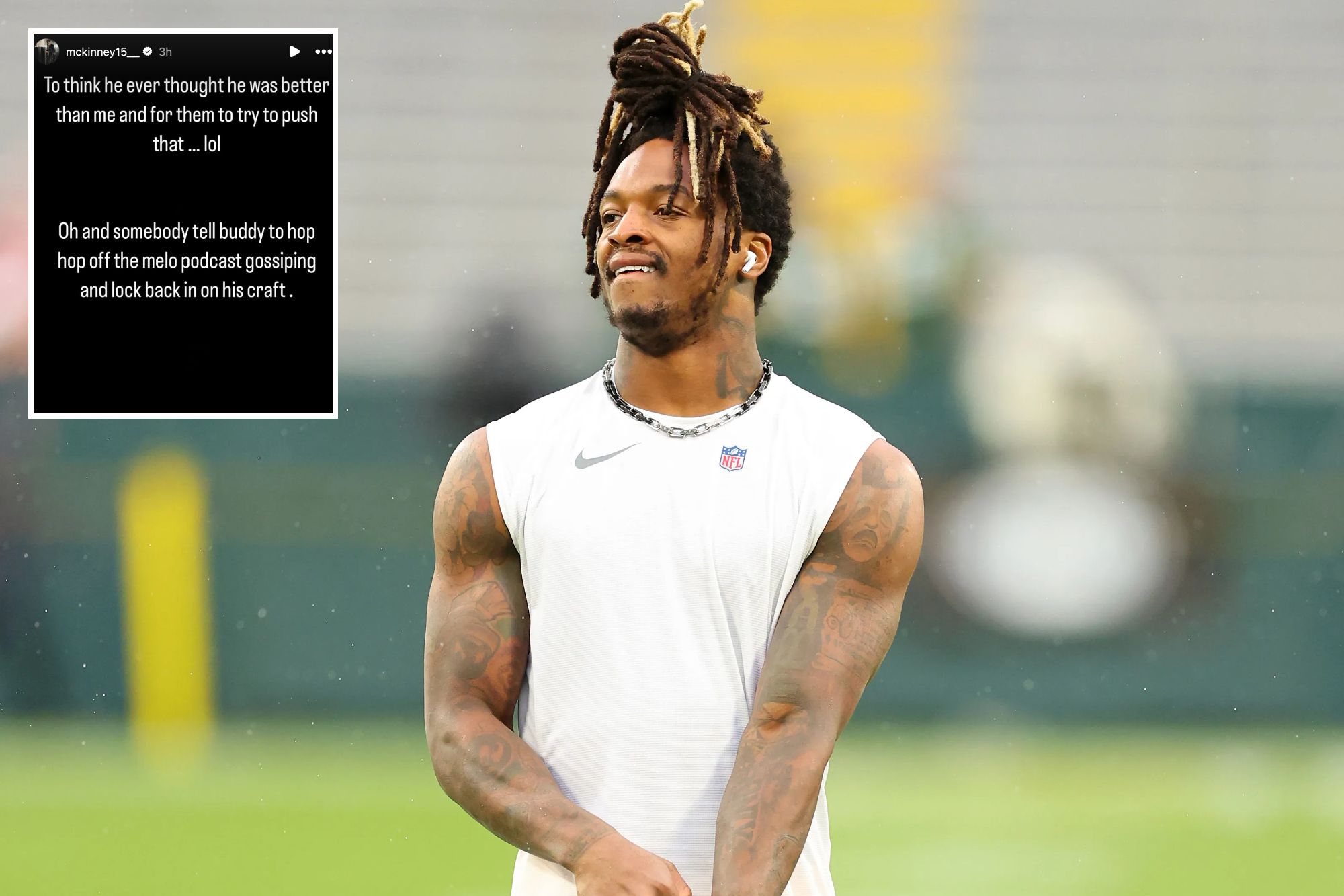 Packers’ Xavier McKinney shades ‘gossiping’ podcast chatter in cryptic post