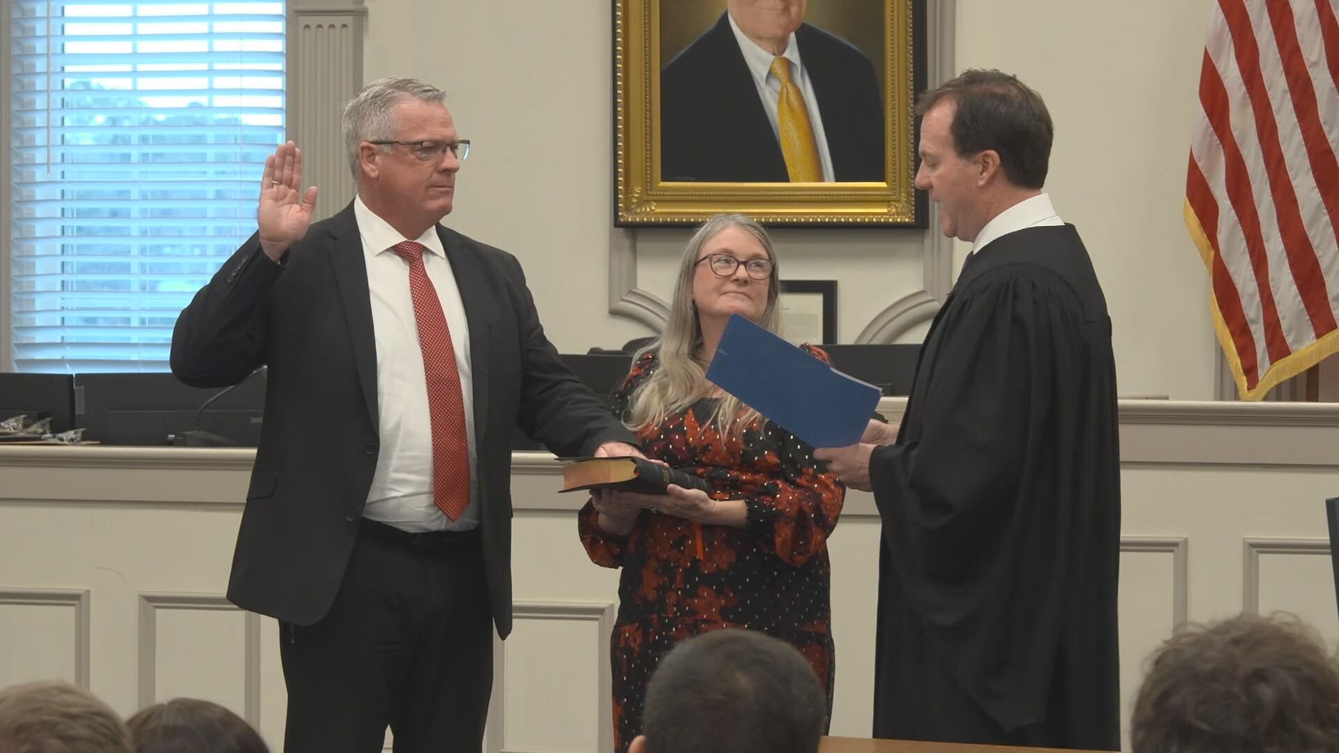 Tom Anglim sworn in as D.A. for five Eastern Carolina counties