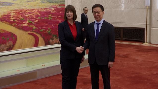 Chancellor Rachel Reeves meets with Chinese Vice President in Beijing