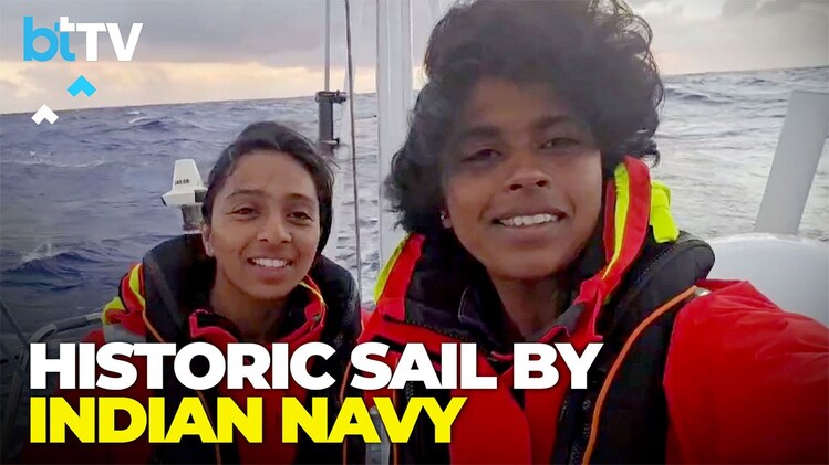 Trailblazing Voyage: Indian Navy’s INSV Tarini Charts History With ...