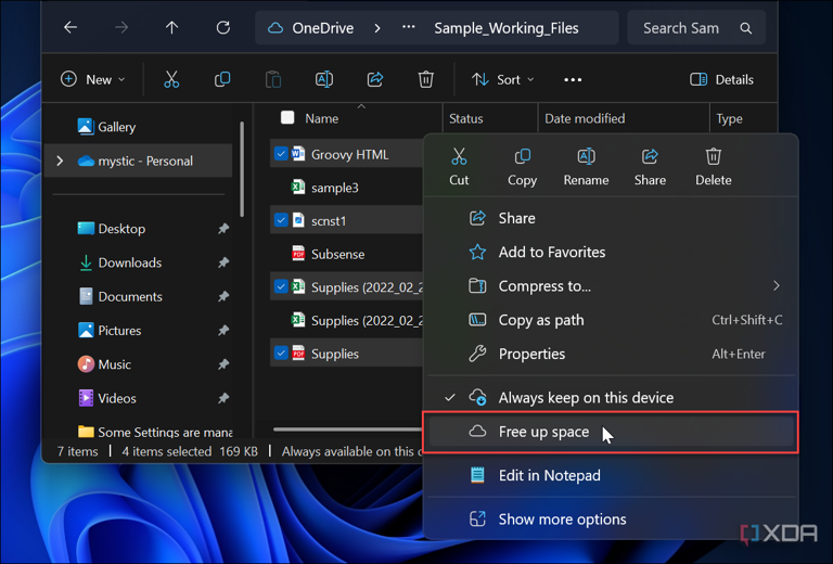 Save space on your PC with OneDrive Files On-Demand