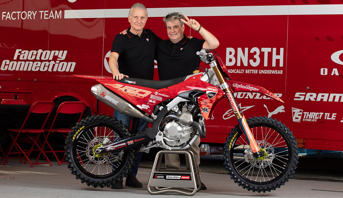 Ducati sbarcherà in AMA Supercross nel 2026 con la Desmo450 MX e il ...