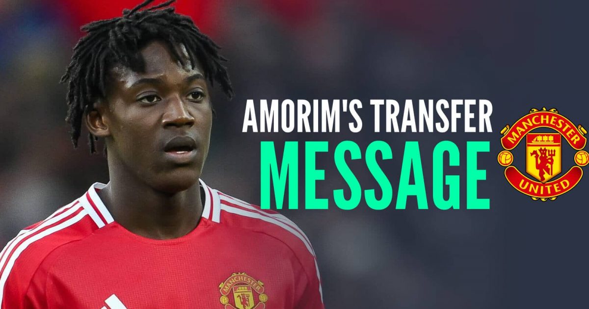 Amorim comes clean on Kobbie Mainoo Chelsea transfer links as Man Utd ...