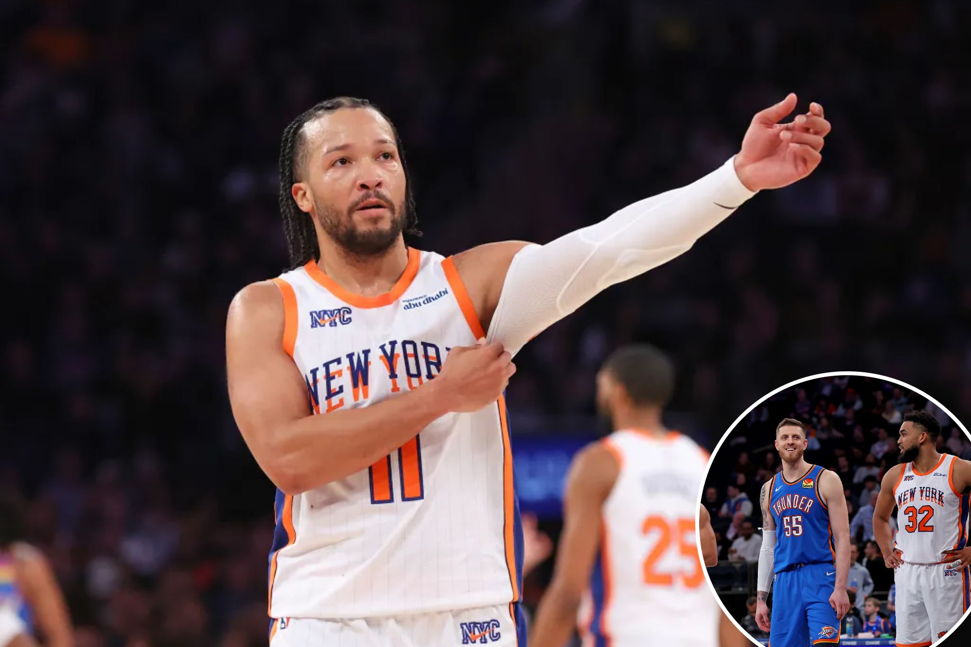 Knicks embarrassed by Thunder in boo-filled loss as concerns keep growing