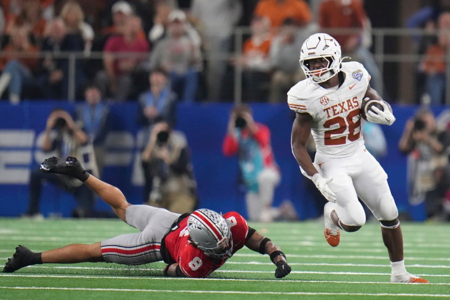 Goodbye, fast food. Quintrevion Wisner has another 1,000 yards to rush for