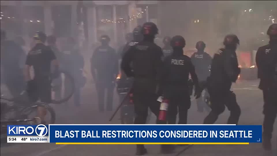 Proposed Seattle ordinance aims to limit police crowd control weapons