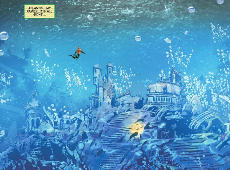 DC Teases Its All-New Atlantis As Aquaman's Kingdom Is Getting a Makeover