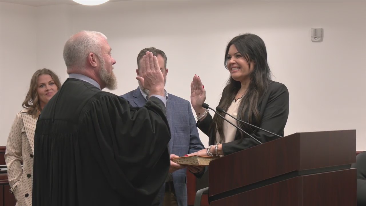 Judge Tracy Smith celebrated her appointment as new Bay County judge