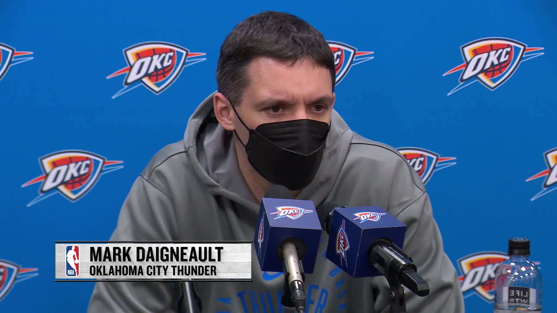 NYK 101, OKC 126: Thunder Coach Mark Daigneault's Postgame Media ...