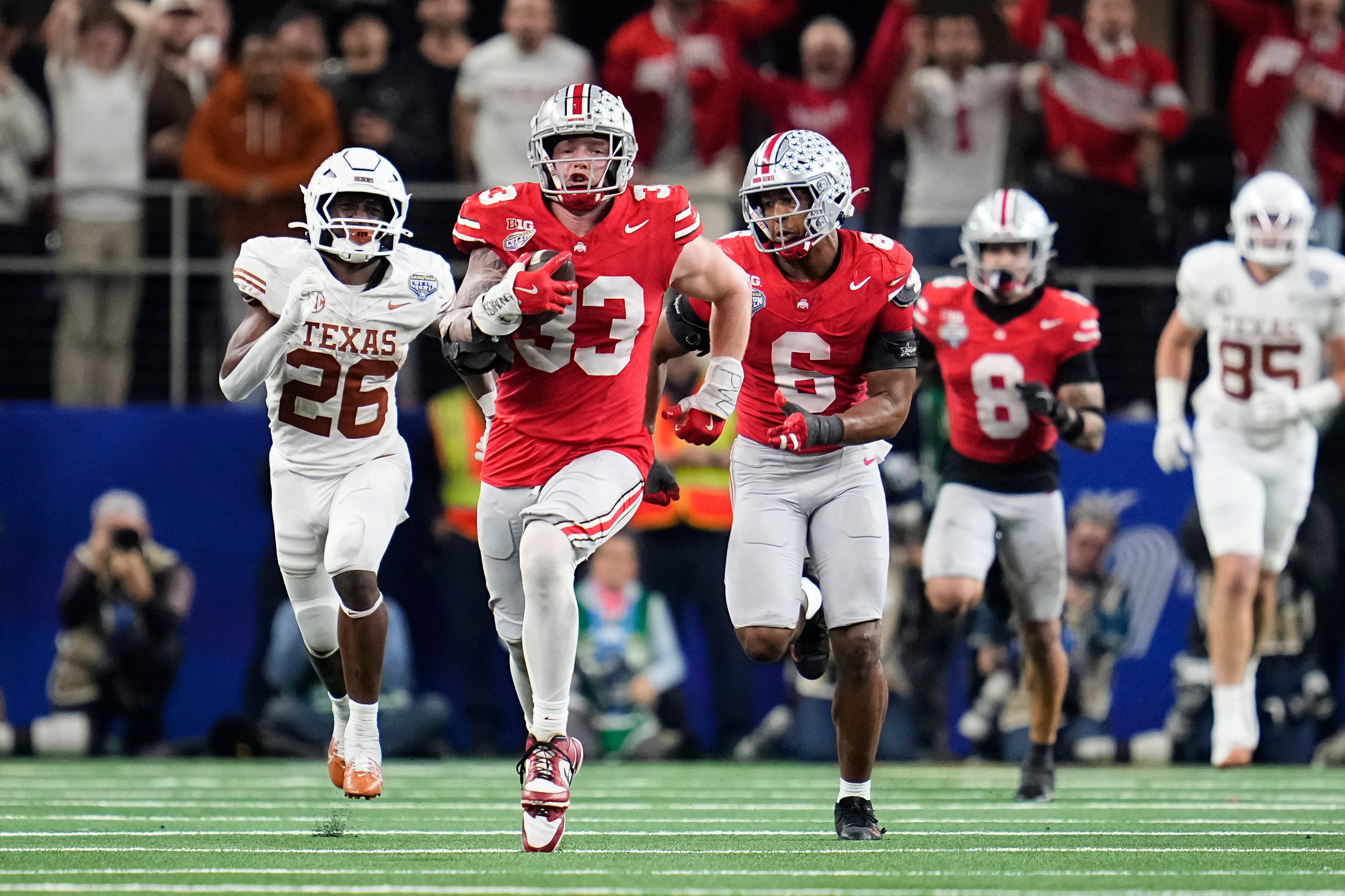 Ohio State's Jack Sawyer comes up with scoop-and-score touchdown in ...