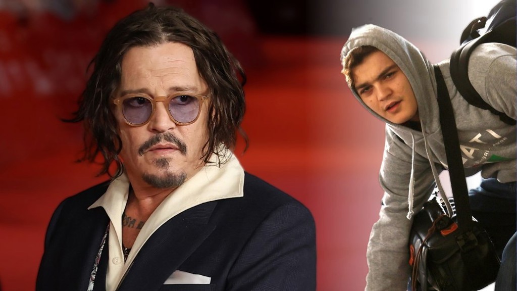 Dobře skrytý syn Johnnyho Deppa: Fešák Jack se otáčí za barem v ...