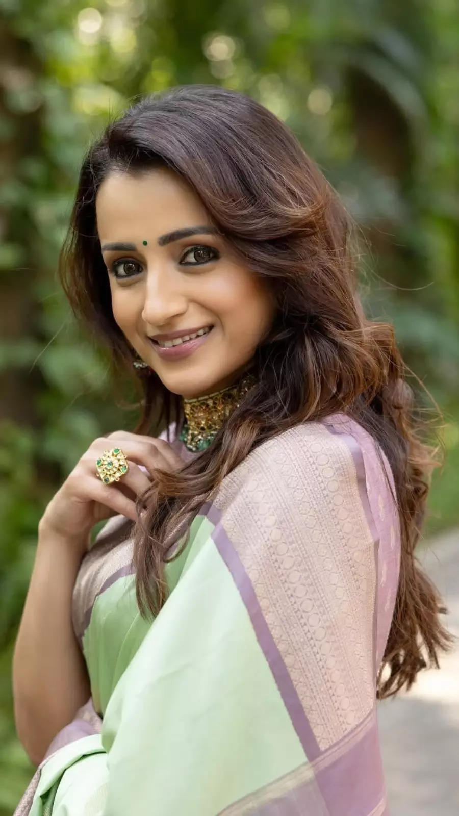 Trisha Krishnan’s Unmatched Elegance in Pastel-Hued Outfits