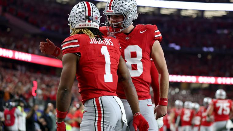 How Ohio State transfer trio of Will Howard, Caleb Downs, Quinshon ...