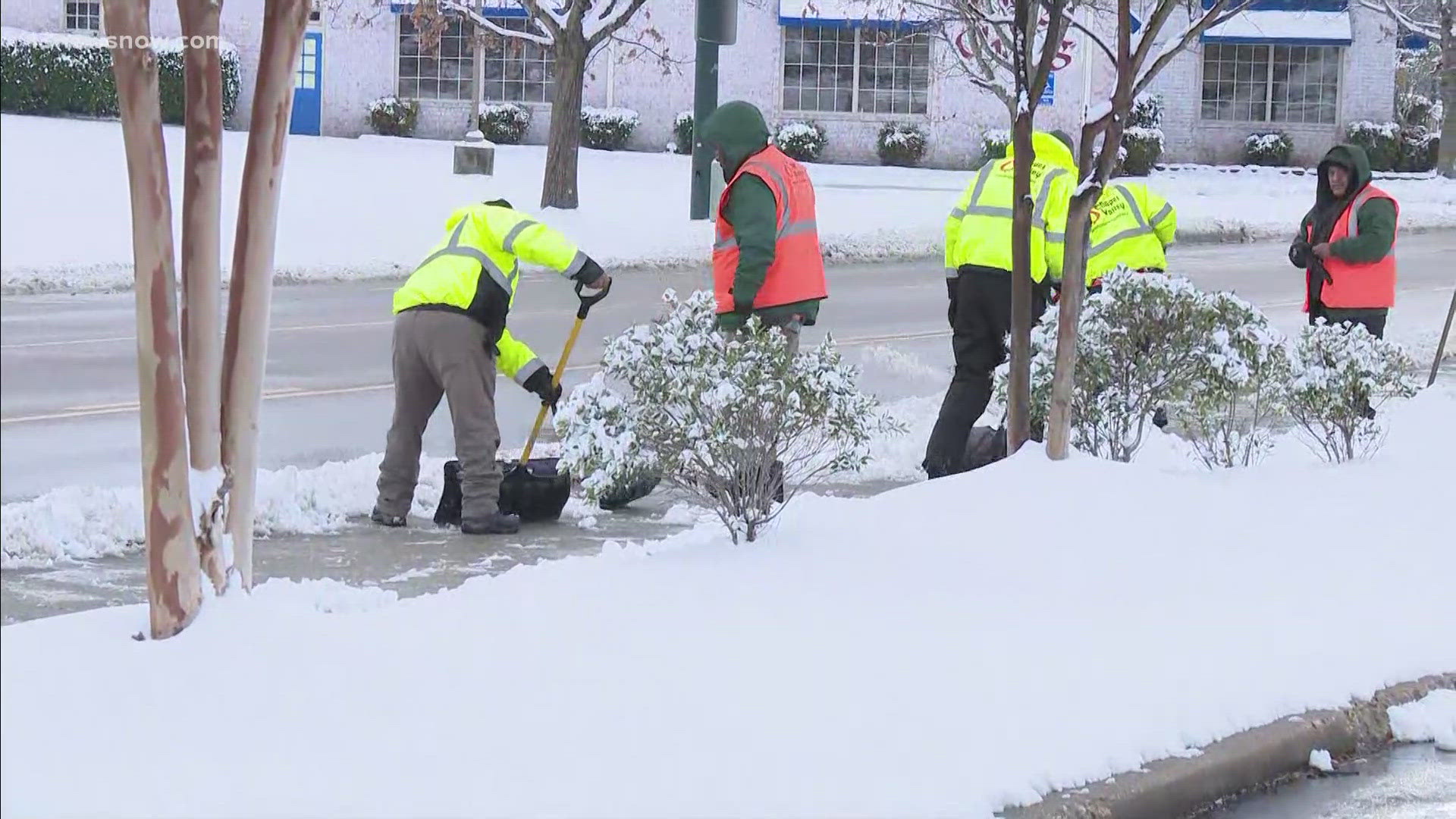 Some areas of Southeast Virginia see snowfall including Virginia Beach ...