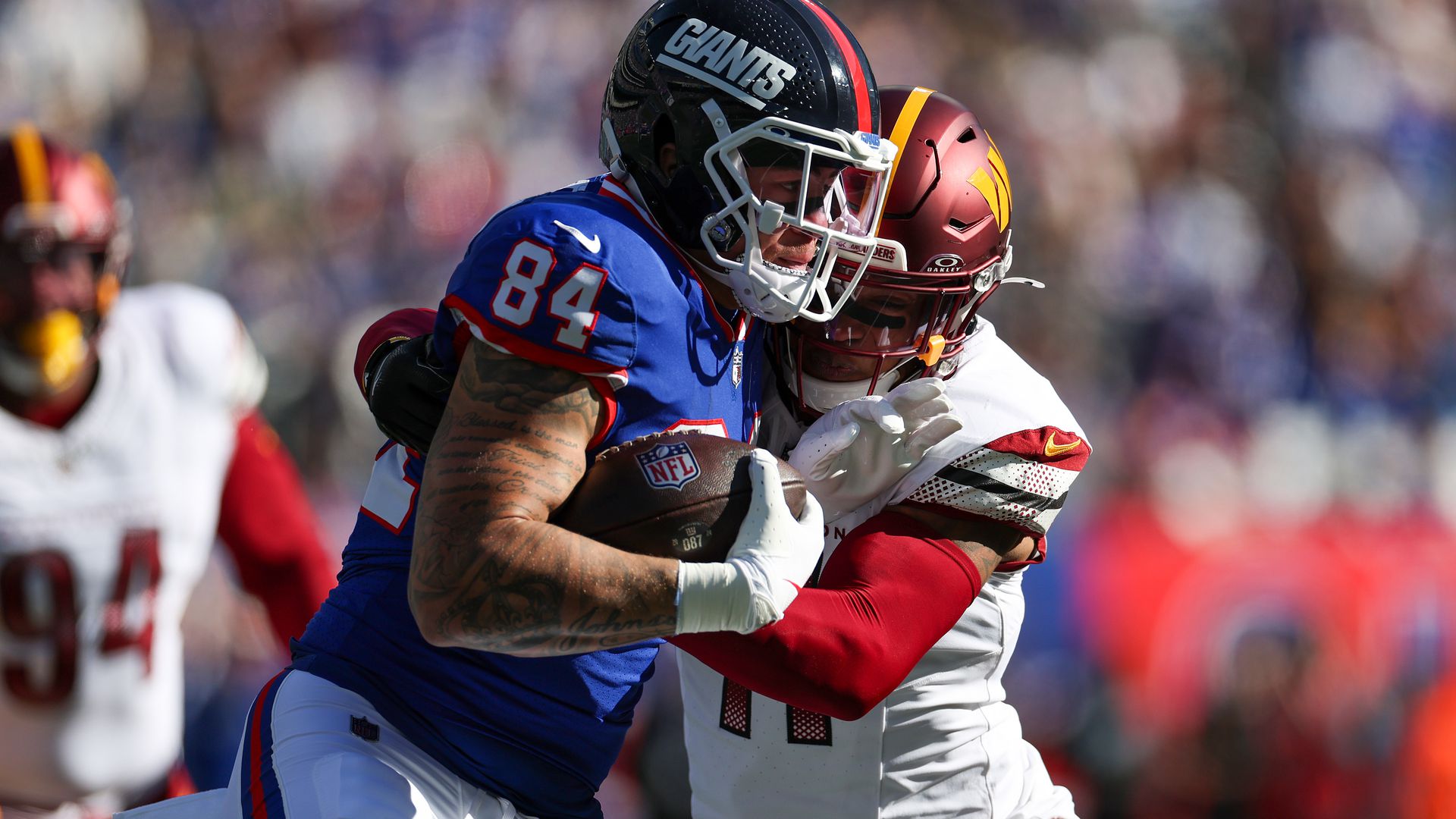 Theo Johnson’s recovery, development key to Giants’ plans at tight end