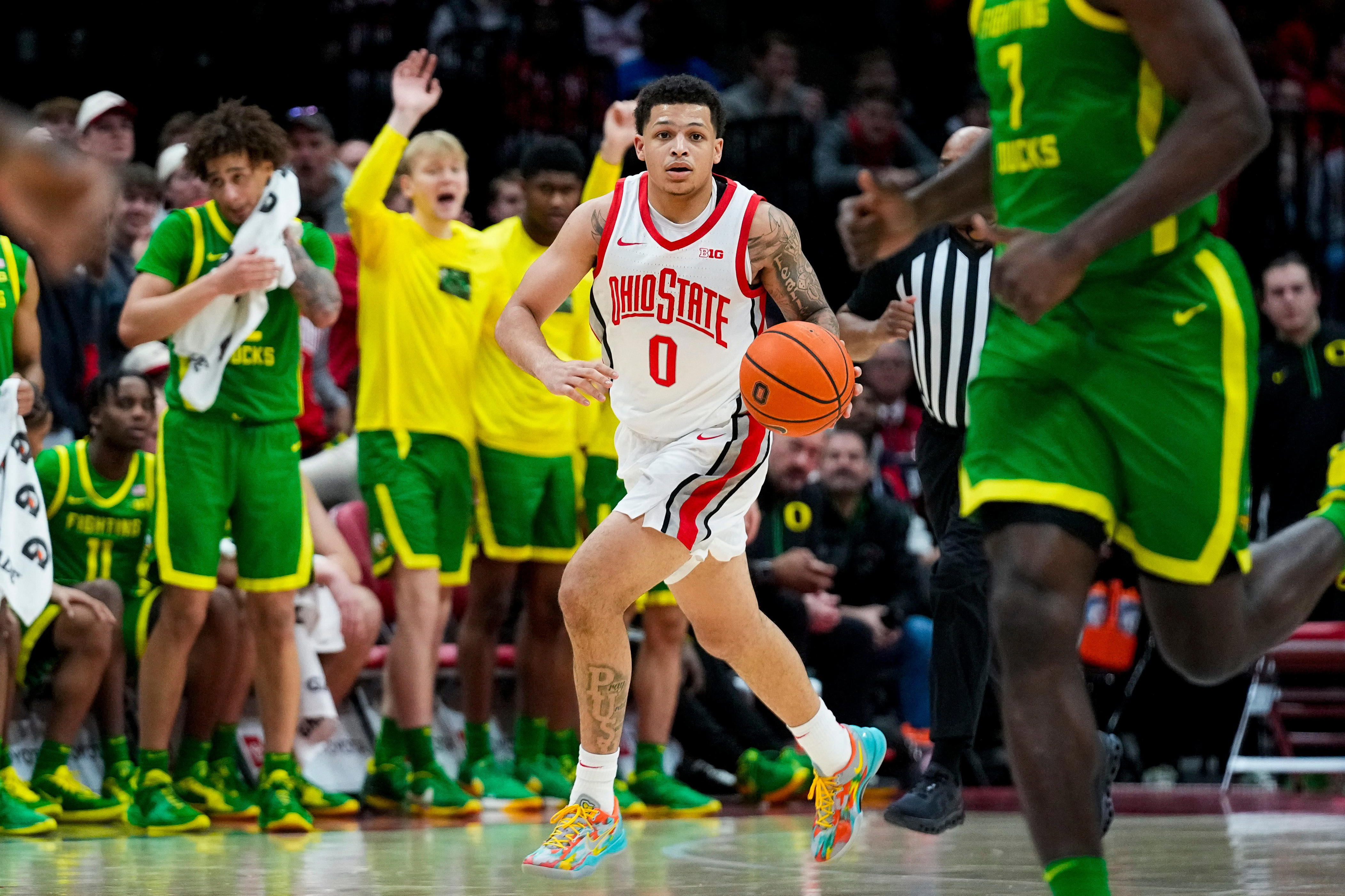 Ohio State basketball's John Mobley Jr. improves at the Chris Paul ...
