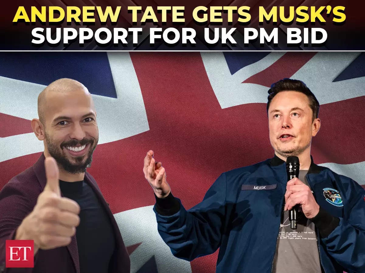 Musk 'endorses' alleged human trafficker Andrew Tate's for UK PM, Tate ...
