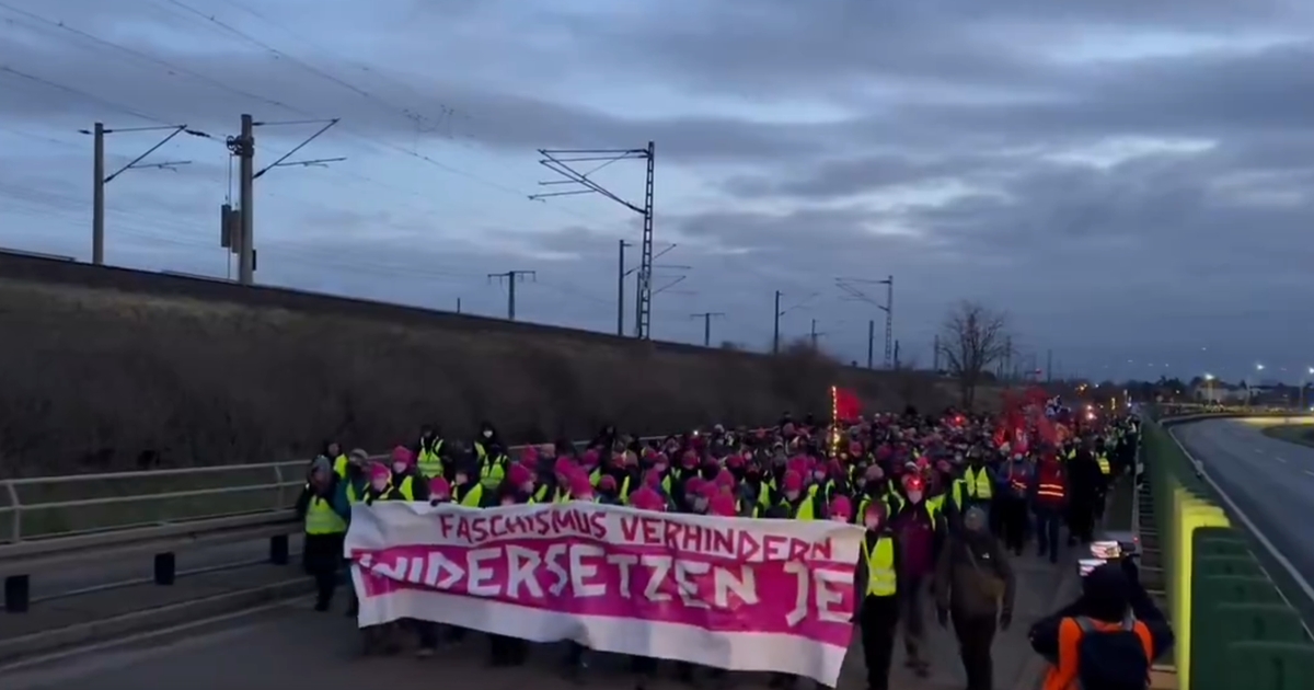 Protesters Delay Far-Right AfD Congress in Eastern Germany