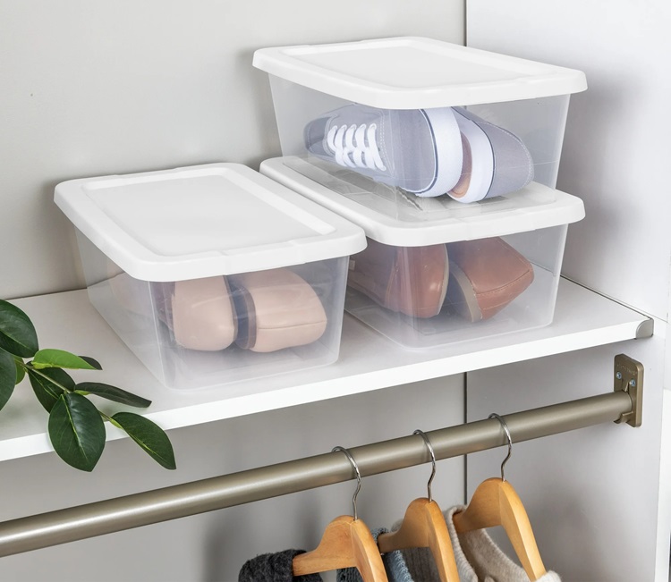 Sterilite Storage 10-Pack Boxes $10.98 at Walmart!