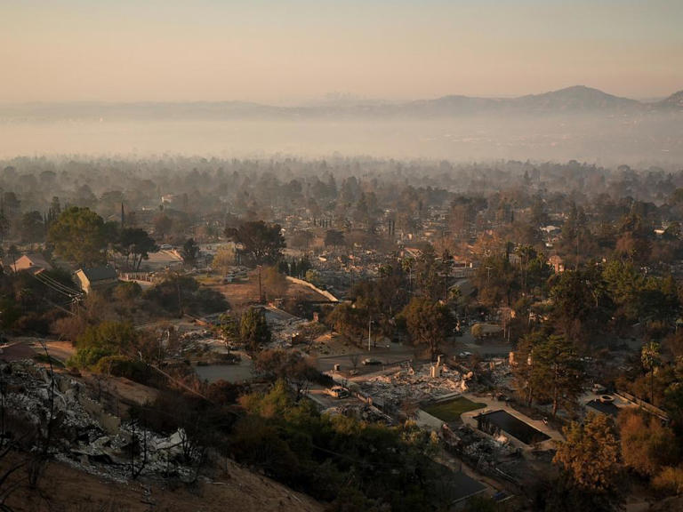 Homeowners and renters sue California utility company over Eaton Fire