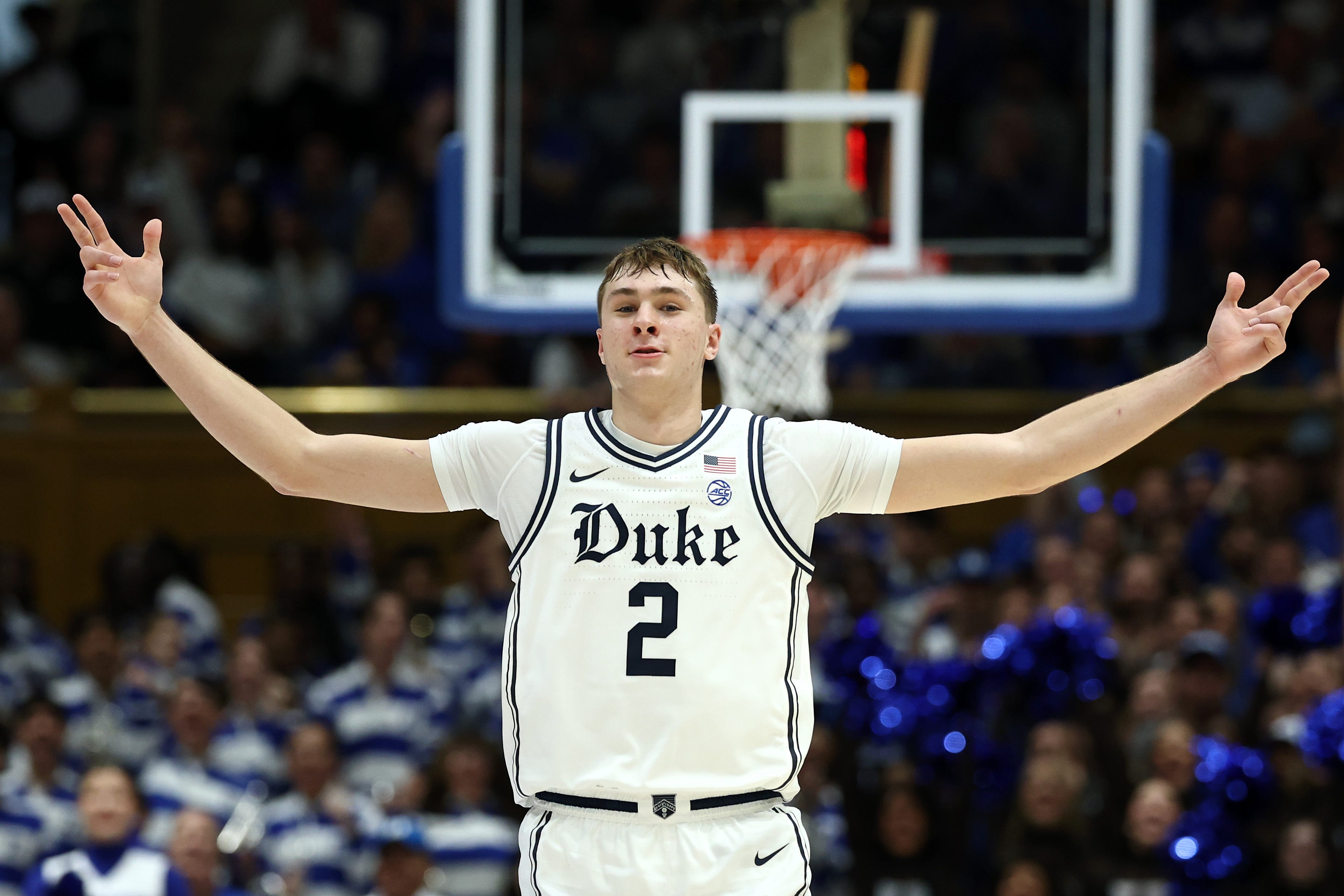 Duke's Cooper Flagg scores ACC freshman record 42 points in win over ...