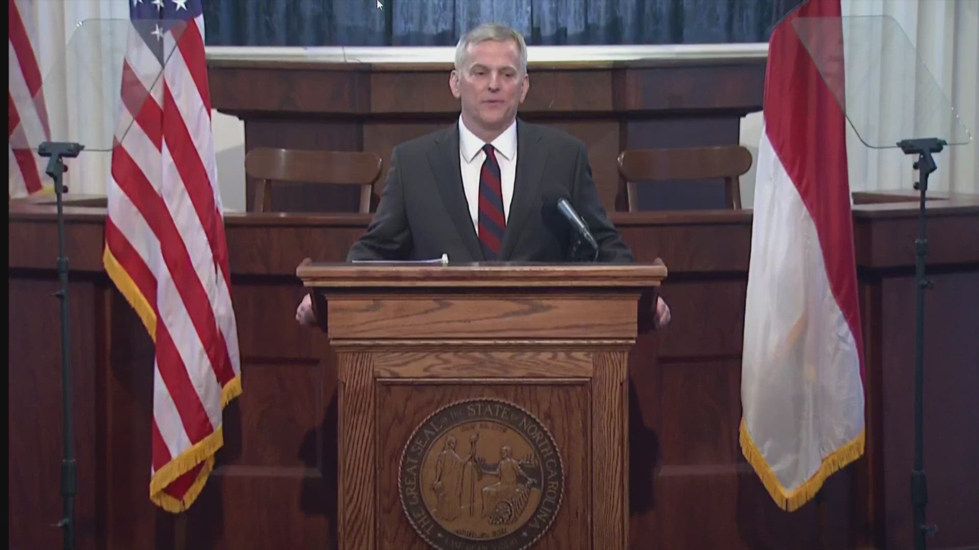 Gov. Stein delivers inaugural address